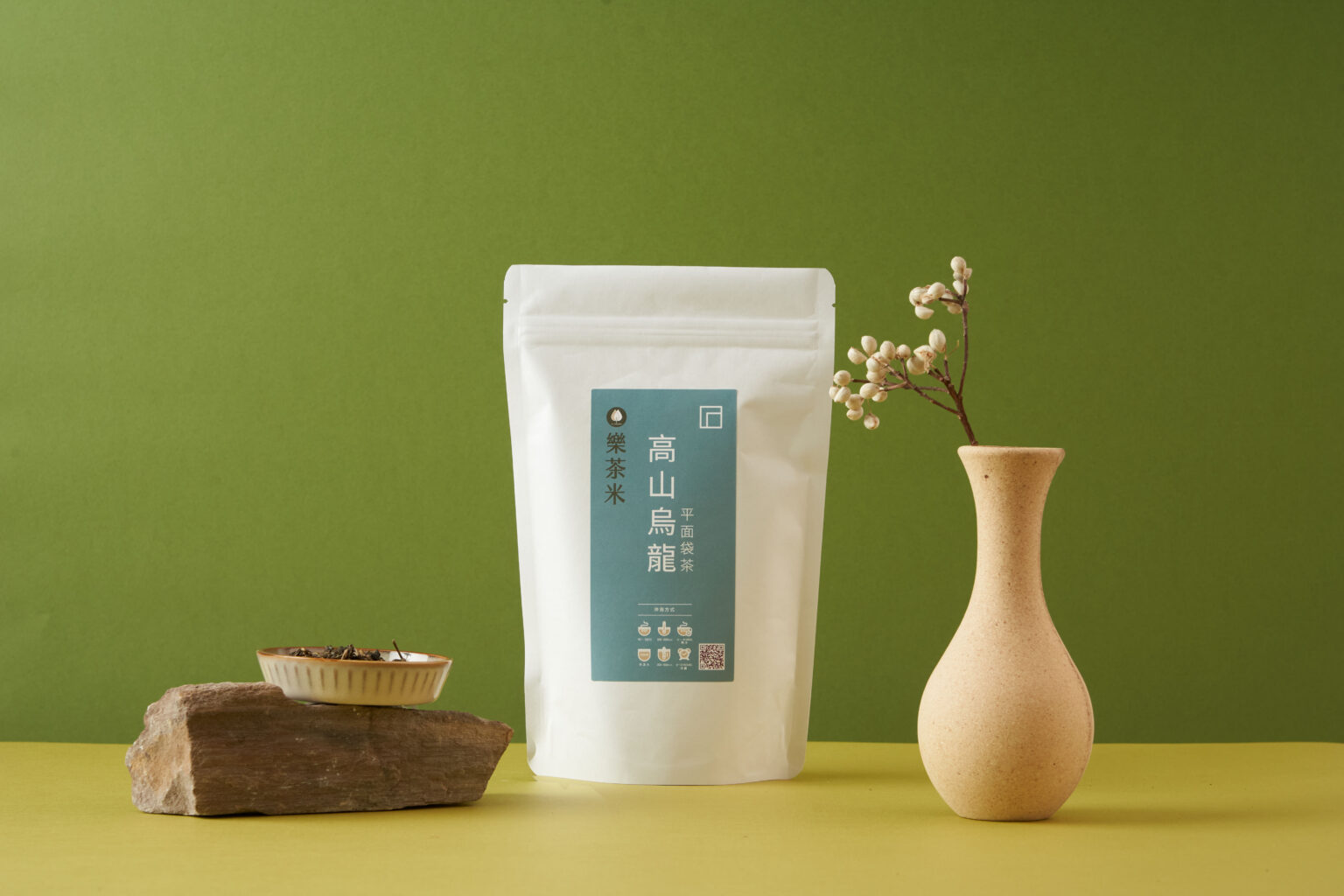 高山烏龍平面茶包一袋(12入) - La Chummy 樂茶米 | 烏龍茶專賣