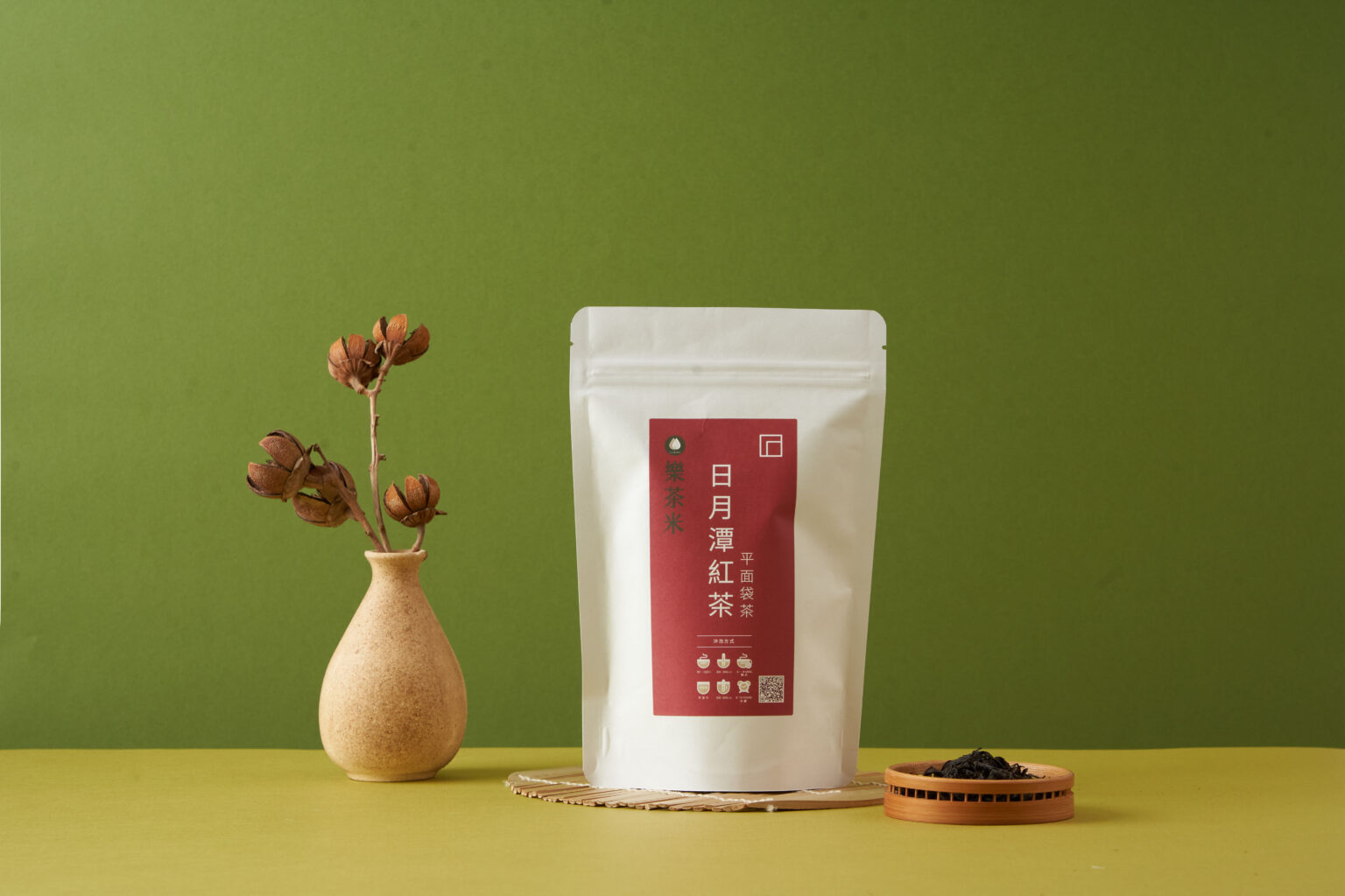 嚼茶甜點特惠組(高山烏龍茶包2袋+日月潭紅茶平面茶包2袋) - La Chummy 樂茶米 | 烏龍茶專賣